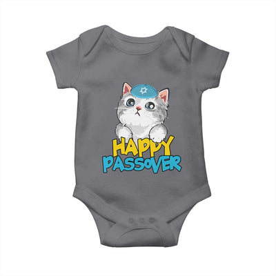 Happy Passover Cute Cat Baby Onesie Seder Jewish Pesach TS02