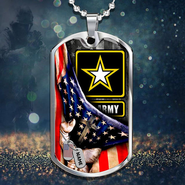 Personalized Veteran Dog Tag CTM