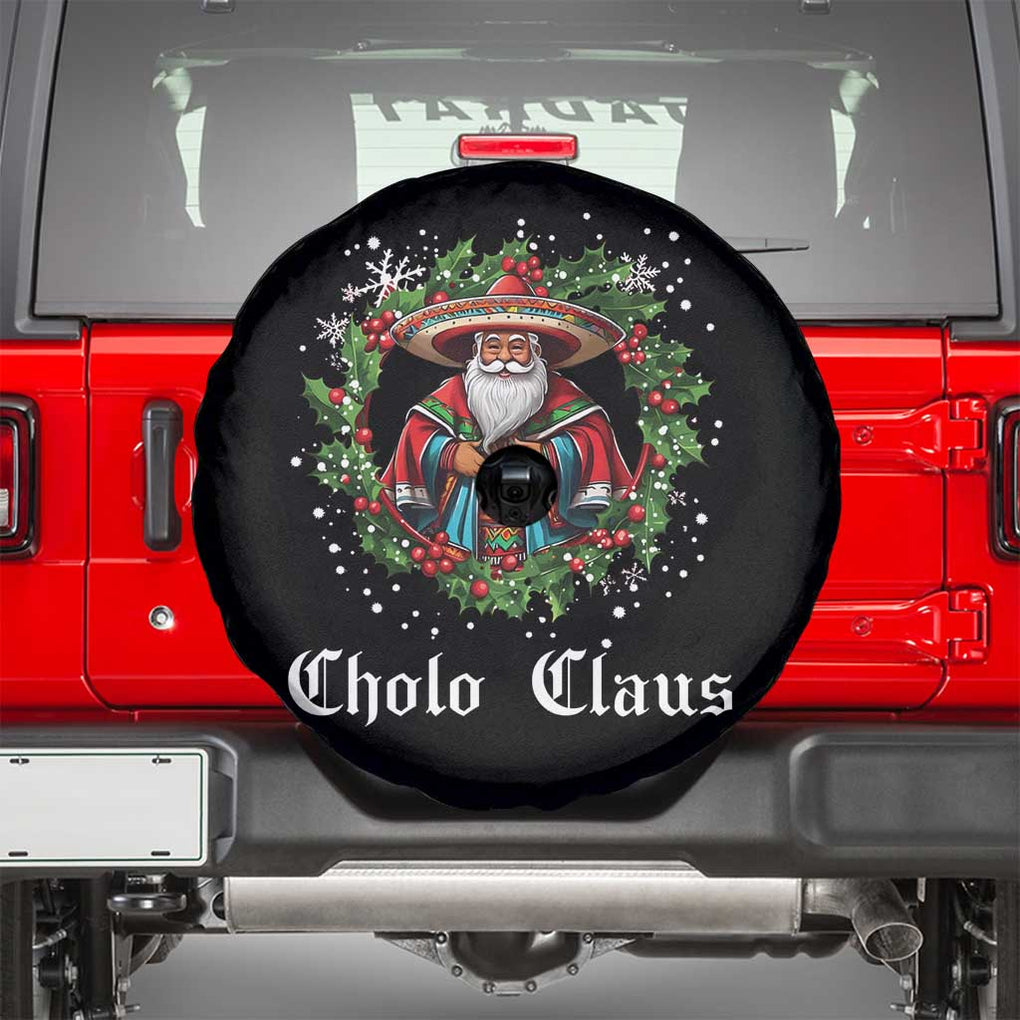Funny Mexican Santa Spare Tire Cover Cholo Claus Christmas in Mexico ...