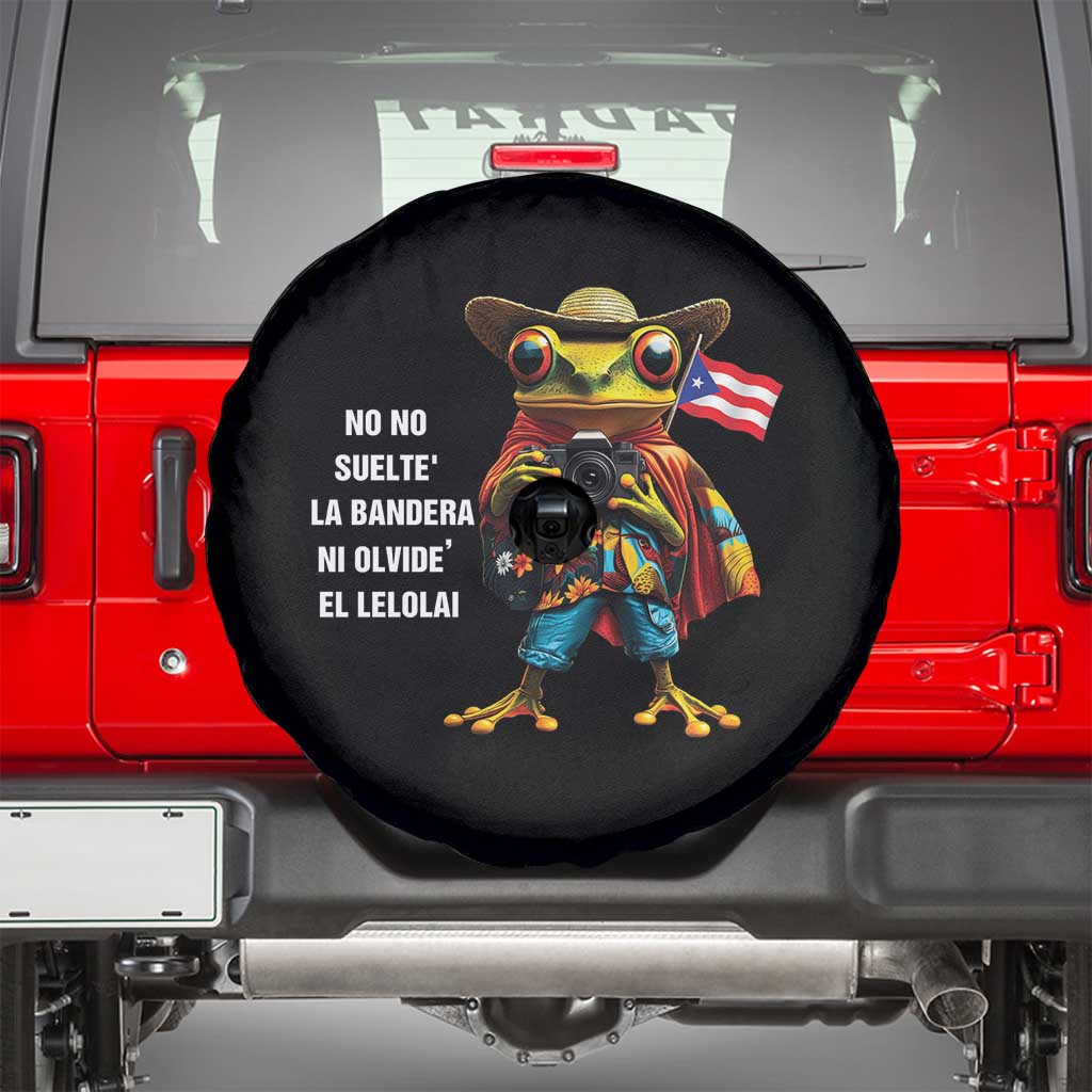 Puerto Rico Coqui' Spare Tire Cover Debí Tirar Más Fotos TS02 Black ...
