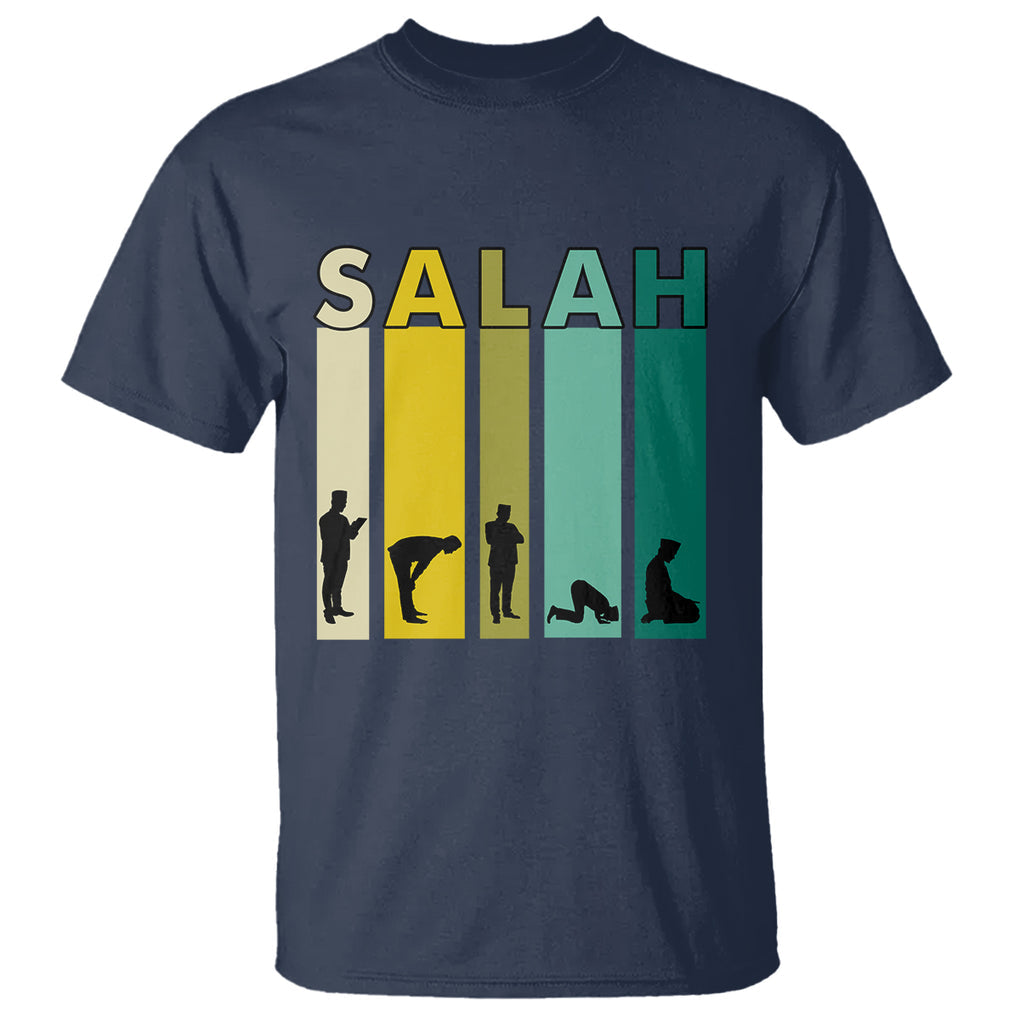 Islam T Shirt Salah Prayer Muslim Ramadan Kareem Islamic TS09 Navy ...