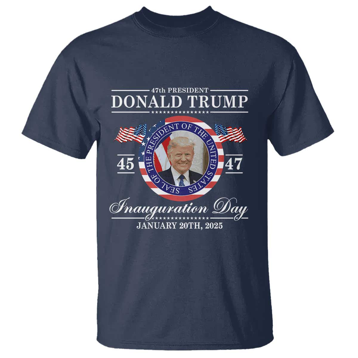 President Donald Trump Inauguration Day 2025 Memorabilia T Shirt TS10 ...