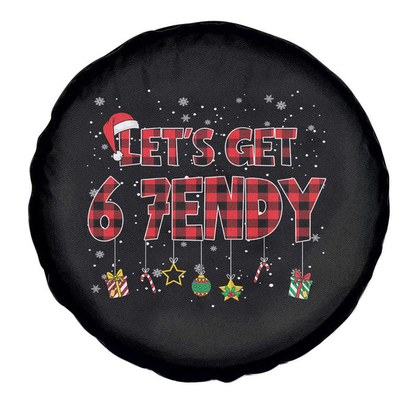 Six Seven Christmas Spare Tire Cover Let's get Sendy 7endy Funny 67 6 7 ...