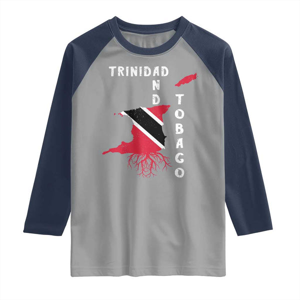 Trinidad and Tobago Flag Raglan Shirt Trini Trinidadian Proud TS10