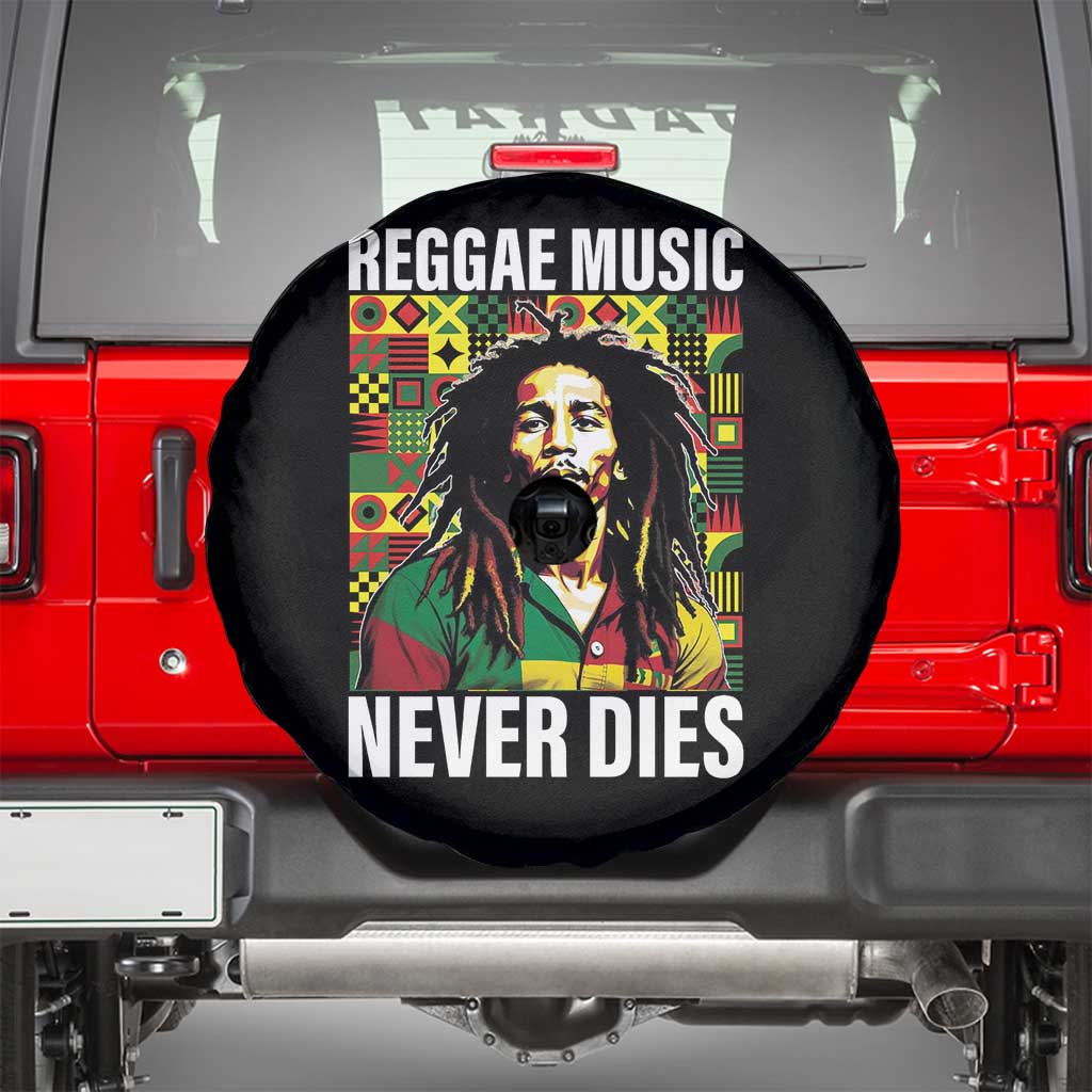 Legend Bob Spare Tire Cover Reggae Music Never Dies Rasta TS11 Black ...